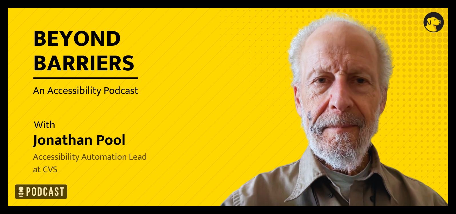Beyond Barriers - An Accessibility Podcast - Jonathan Pool